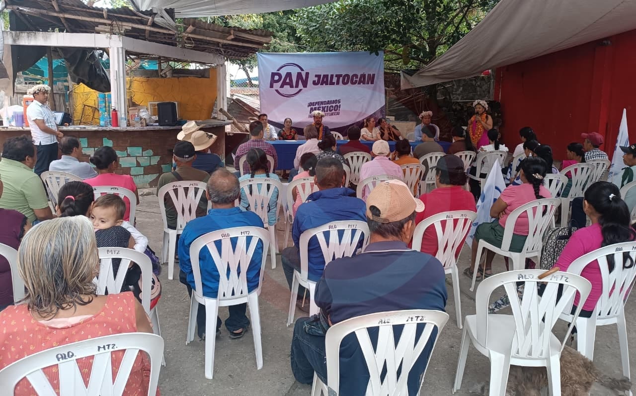 Realizan la instalación de la estructura del PAN en Jaltocan – Noticias ...
