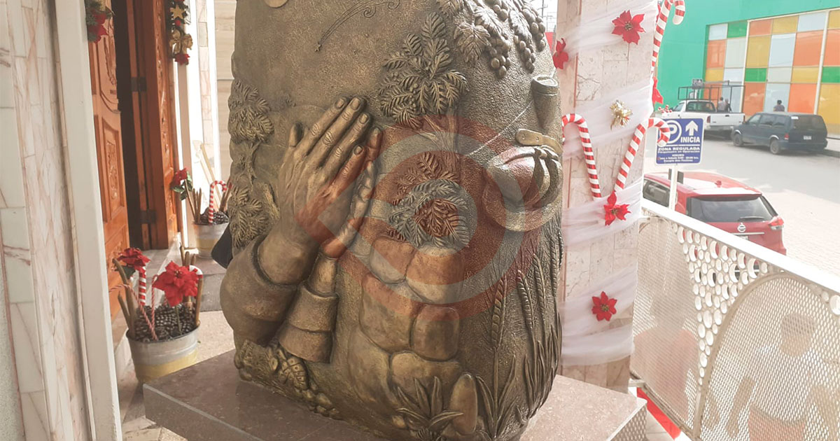 Exhiben escultura huasteca por los 500 años de la Reforma Protestante ...